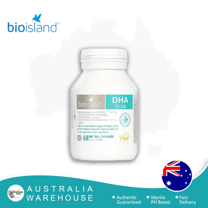 Australian Bio Island DHA Kids 60 Capsules | Lazada PH