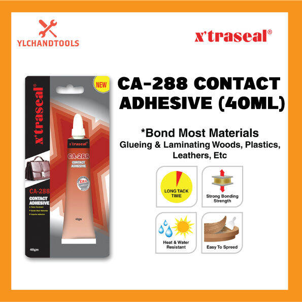 [READY STOCK] XTRASEAL CA-288 General Purpose Contact Adhesive 40G (X ...