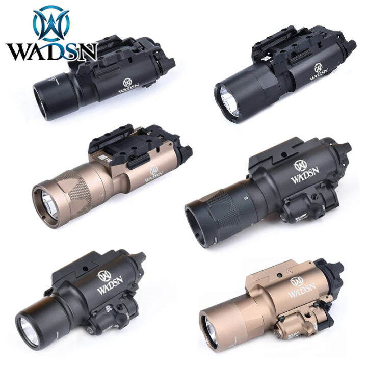 WADSN Flashlight X300 X400 Ultra Tactical Strobe Scout Light Red Dot ...