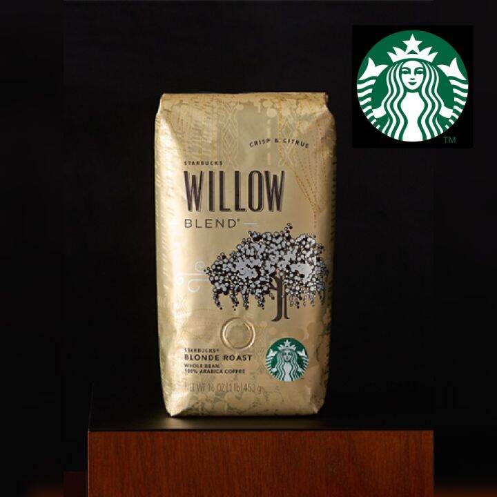 Starbucks Coffee Willow Blend Blonde Roast Light Roast Whole Bean ...
