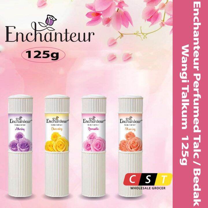 Enchanteur Perfumed Talc / Bedak Wangi Talkum 125g | Lazada