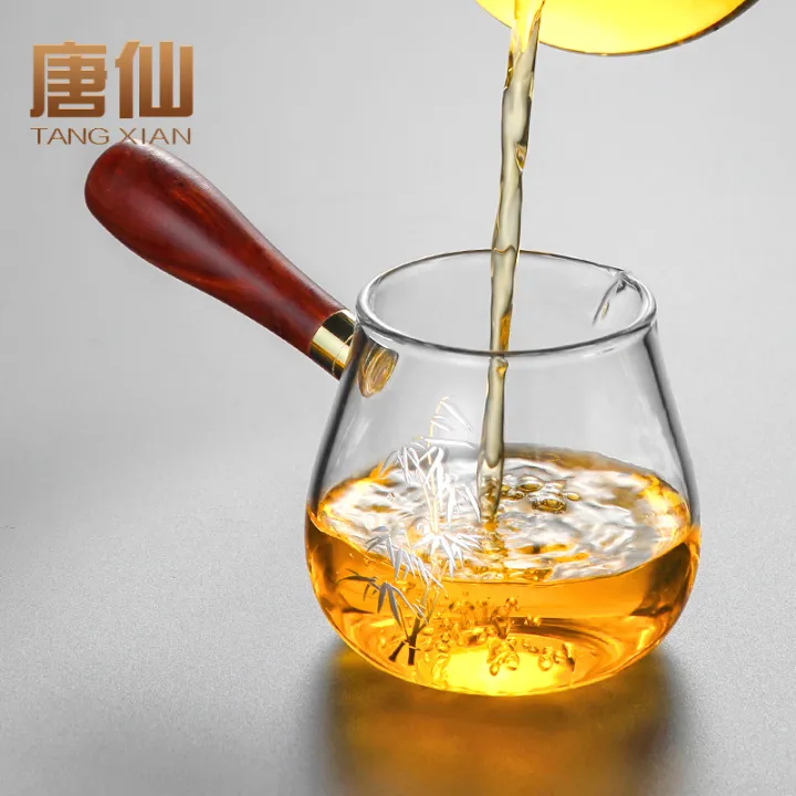 Tang Xianbian put the glass fair mug household high-temperature ...