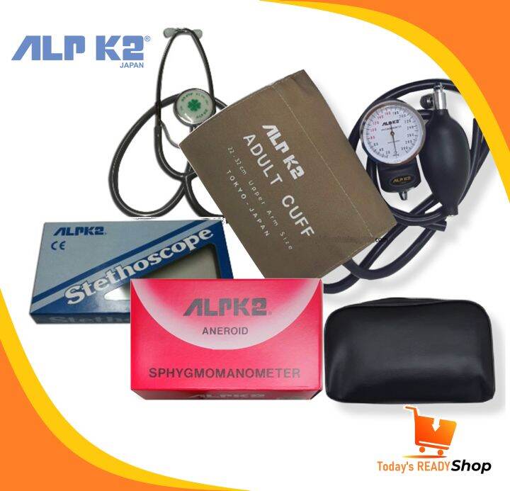 ALPK2 Aneroid Sphygmomanometer Blood Pressure Monitor Complete Set with ...