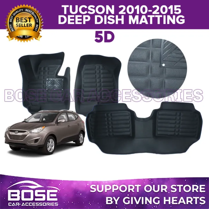 【Big promotion】TPE / 5D Car Deep Dish Matting for Hyundai Tucson 2016 ...