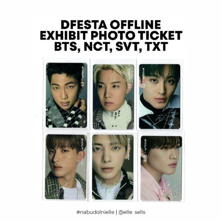 Dfesta Offline Exhibit Photo Card Ticket | BTS RM Jhope NCT Dream ...