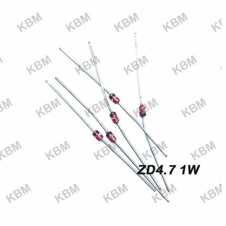 Zener diode (ซีเนอร์ไดโอด) ZD4.7V ZD4.7V 1W. ZD4 1W ZD5.2V 0.5W | Lazada.co.th