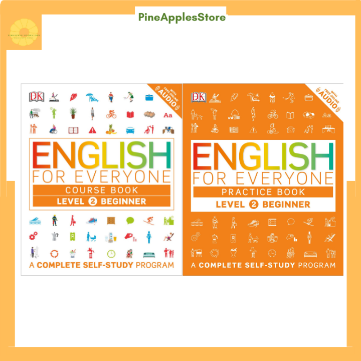 Sách English for Everyone Level 2 Beginner Course Book&Practice Book ...