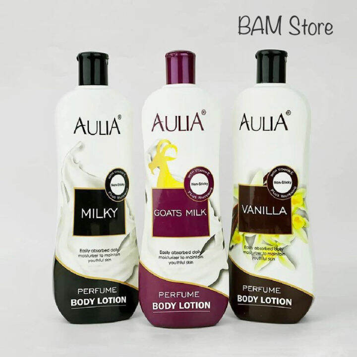 AULIA Perfume Body Lotion 600 ml - Hand Body With Niacinamide | Lazada ...