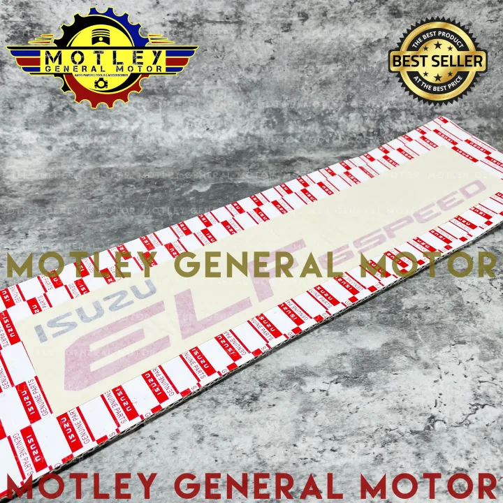 STICKER STIKER PINTU ISUZU ELF 6 SPEED | Lazada Indonesia