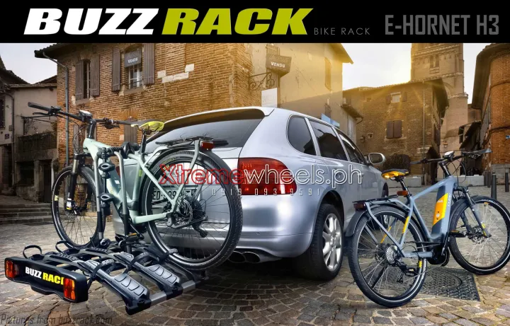 GENUINE BUZZ RACK "E-Hornet H3" Bicycle Rack (2" Hitch Mount Platform ...