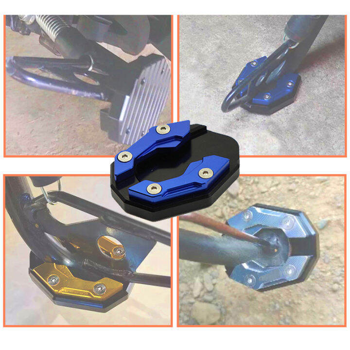 Universal Cnc Modified Side Stand Shoes Flat Foot Extension Kickstand
