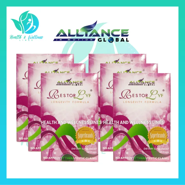 Restor Lyf (60 Vcaps) Aim Global | Lazada PH