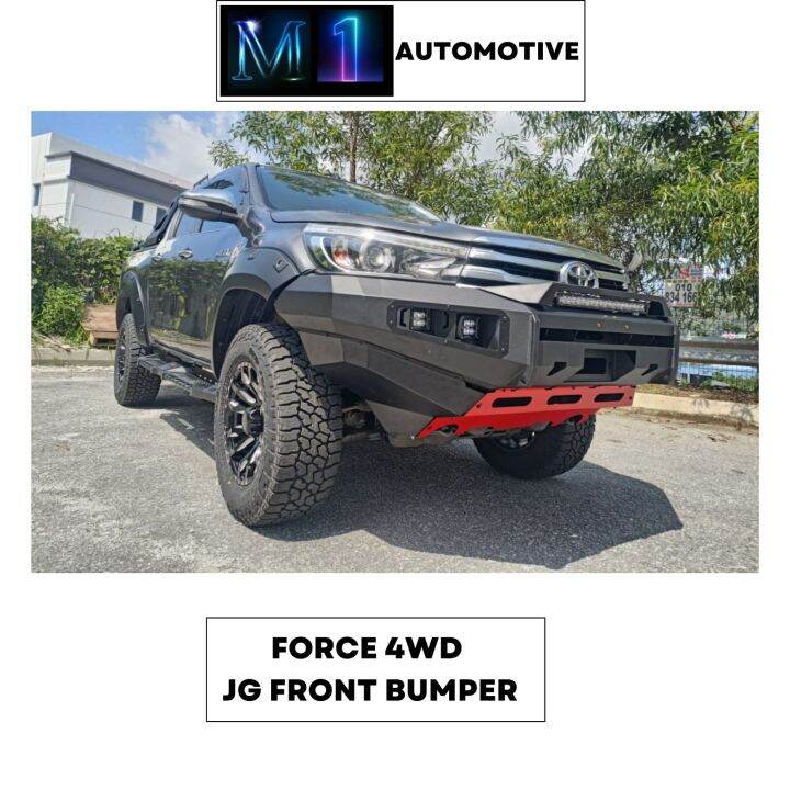 Force 4WD JG Front Bumper For Toyota Hilux Vigo Champ Revo | Lazada