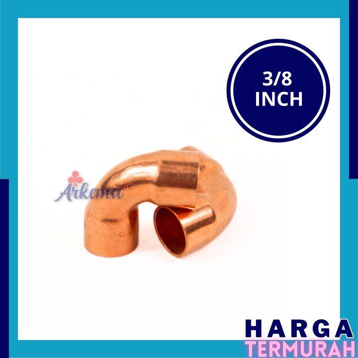 ELBOW TEMBAGA 3/8" | KENI CHOPPER | KNEE TEMBAGA | ELBO COPPER ELBOU TEMBAGA FITTING PIPA 3/8 ...