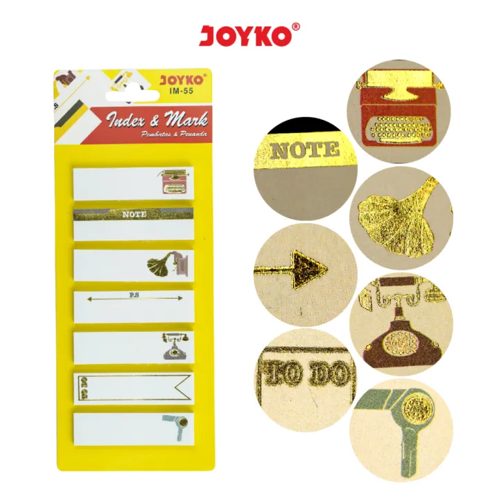 Index Mark Penanda Pembatas Joyko IM-55 Kertas | Lazada Indonesia