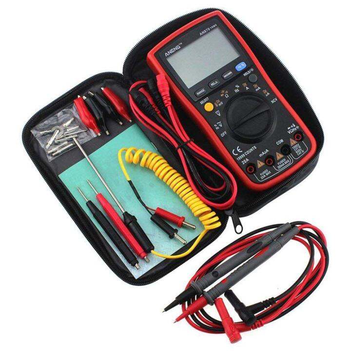 ANENG 19999 counts Digital Multimeter AN870 True-RMS Voltage Ammeter ...