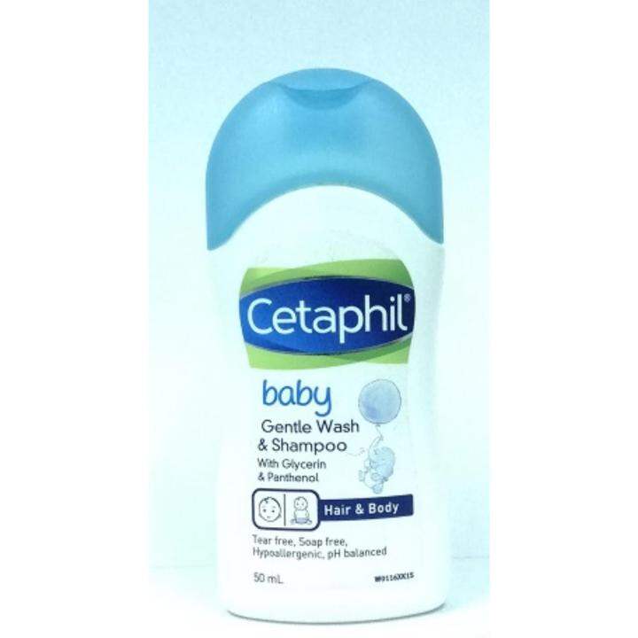 CETAPHIL Gentle Wash and Shampoo 50ml | Lazada PH