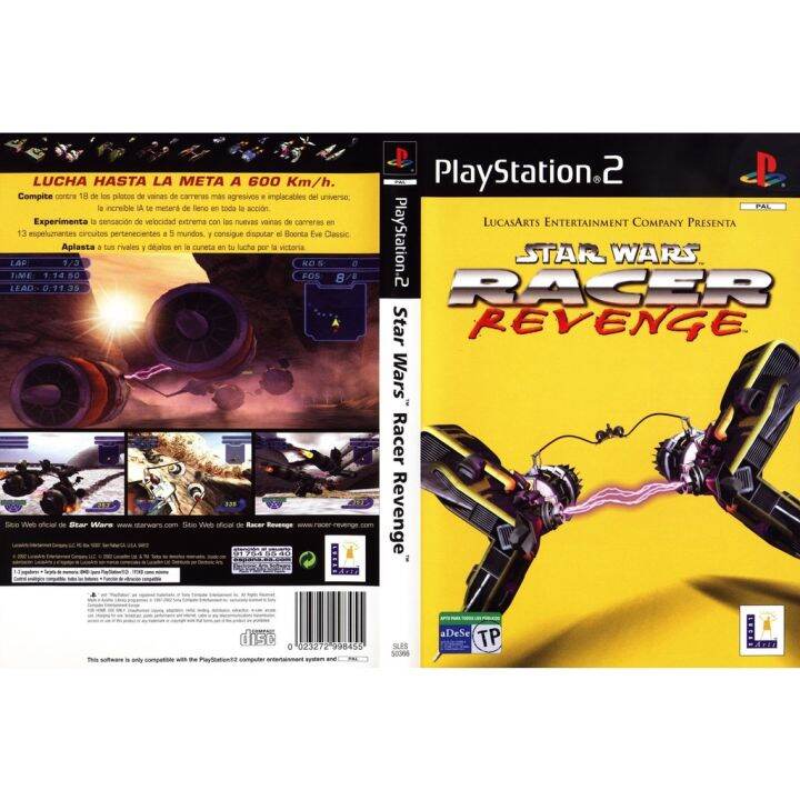 แผ่นเกมส์ PS2 Star Wars Racer Revenge คุณภาพ ส่งไว (CD) | Lazada.co.th