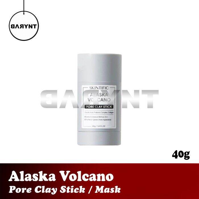 Skintific Alaska Volcano Pore Clay Stick 40g - Mask 40 g | Lazada Indonesia