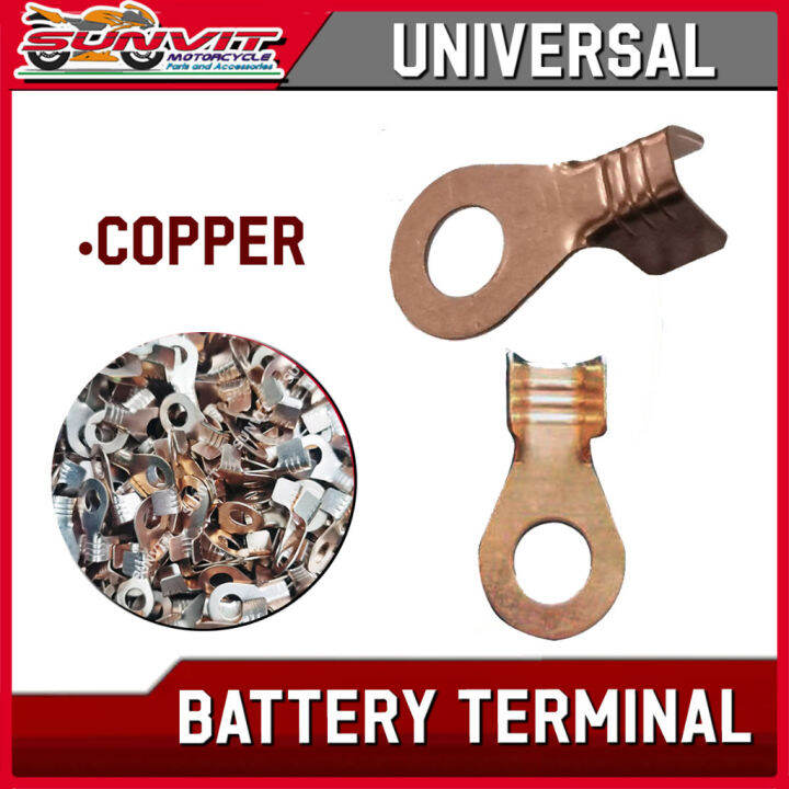 SUNVIT MOTORCYCLE BATTERY TERMINAL CONNECTOR COPPER | Lazada PH
