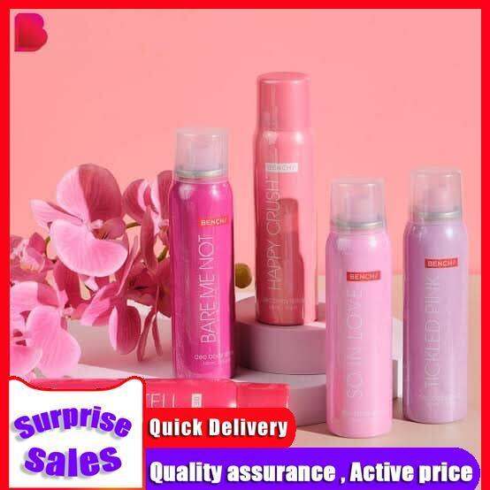 Bench Deo Body Spray Cologne/ Bench So In love Tickled Pink Bare Me Not ...