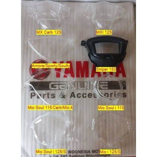 Genuine Yamaha Speedometer Lens (Mio Soul i 115 lens Mio i 125/s Mio ...
