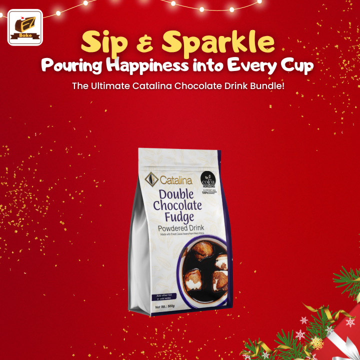 Catalina Double Chocolate Fudge Powdered Drink 500g | Lazada PH