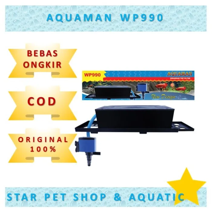 aquarium top filter atas AQUAMAN WP 990 | Lazada Indonesia