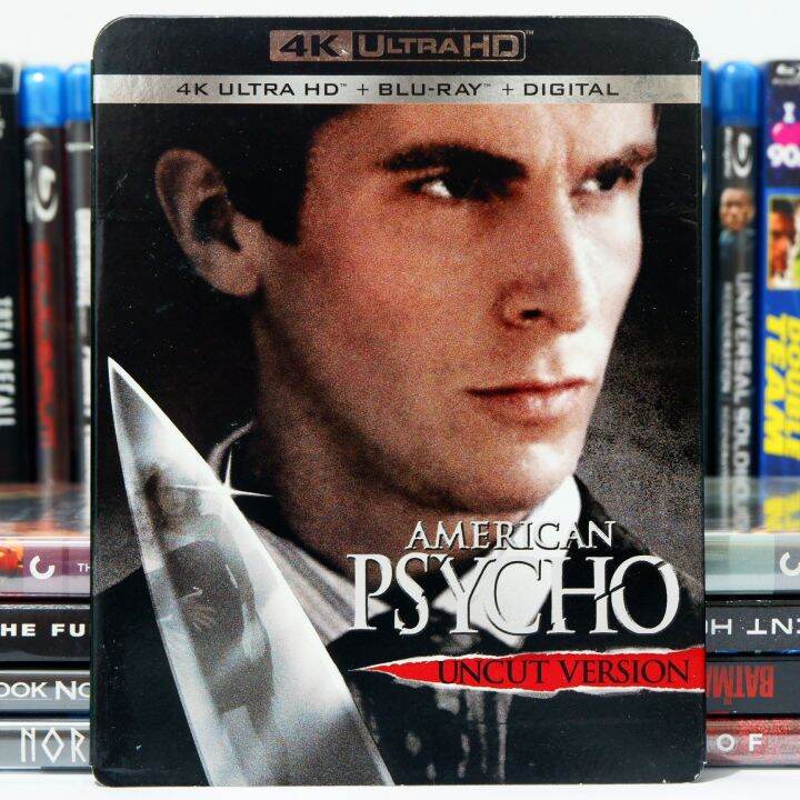 American Psycho 4k Ultra HD + Blu-ray | Lazada PH