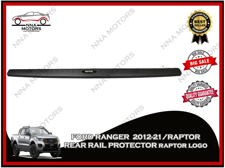 FORD RANGER 2012-22/RAPTOR Rear Rail Protector Raptor Logo | Lazada PH