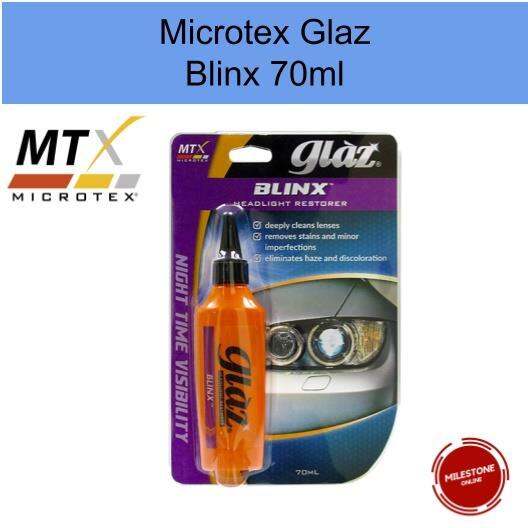 Microtex Glaz Blinx (70ML) (Headlight Restorer) | Lazada PH