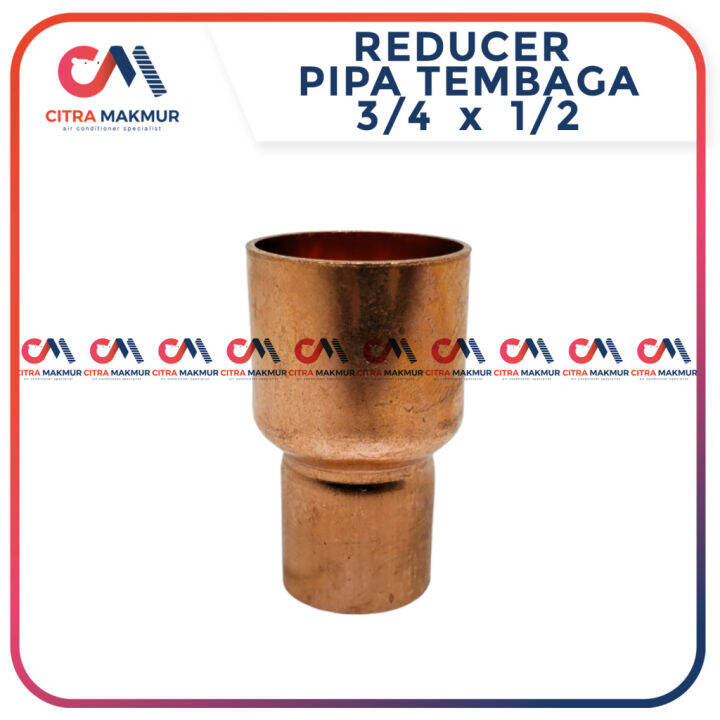 Reducer Shock 3/4 x 1/2 Inch Pipa Tembaga Sok Sambungan Las Fitting ...