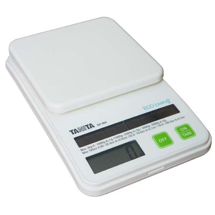 "TANITA" Solar Powered Digital Kitchen Scale 3000g x 5g SD-004 | Lazada PH