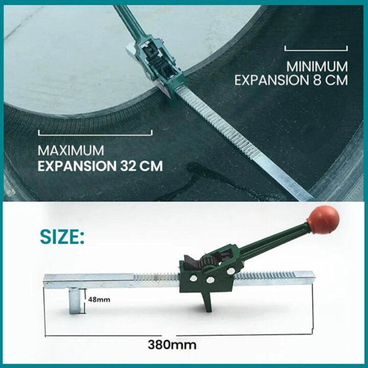 【ส่งจากกรุงเทพฯ 】แบบพกพาล้อยาง Manual Hand Expander Tool ยานยนต์ ...