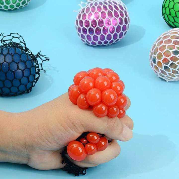 🇲🇾🐱Stress Pressure Reliever Toy Color Changing Squeeze Ball Colorful ...