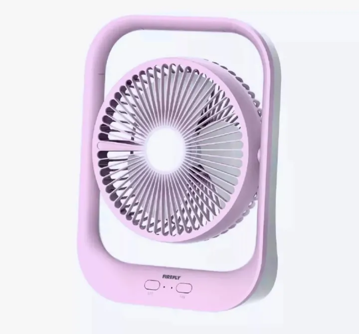 Firefly 7" Rechargeable Desk Fan with Night Light | Lazada PH