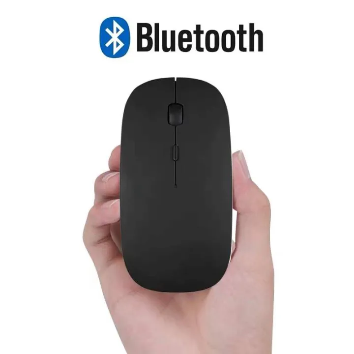 Wireless Bluetooth Mouse Silent Ultra Thin Mouse for Laptop PC ...