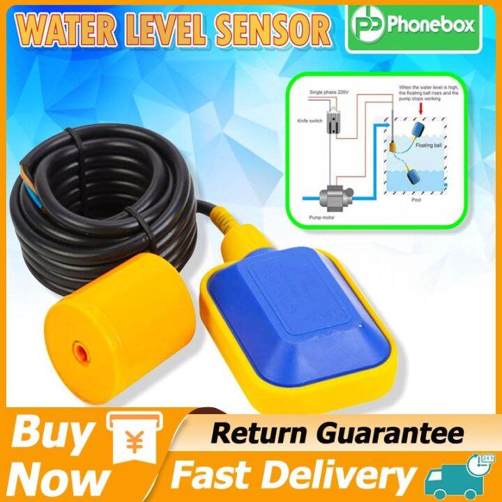 NEXA 2M Cable Type Float Switch Liquid Fluid Water Level Controller Sensor | Lazada PH