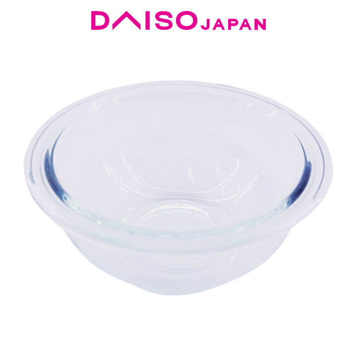 Daiso Heat-Resistant Glass Bowl (11cm, 490ml) | Lazada PH