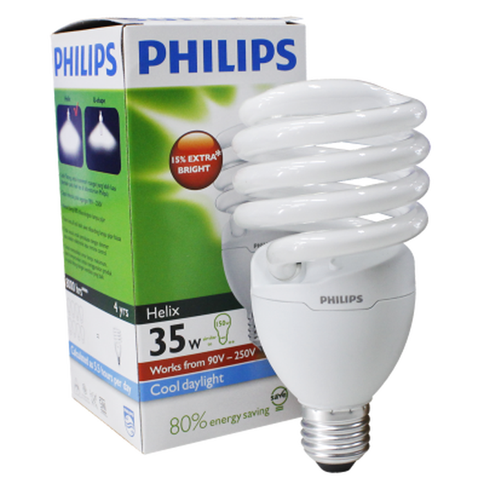 LAMPU PHILIPS HELIX 35 WATT LAMPU HEMAT ENERGI 35 WATT PHILIPS | Lazada ...