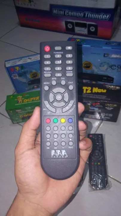 TANPA SETTING & SESUAI GAMBAR - SET TOP BOX STB REMOT REMOTE TANAKA ... TANPA SETTING & SESUAI GAMBAR - SET TOP BOX STB REMOT REMOTE TANAKA ...