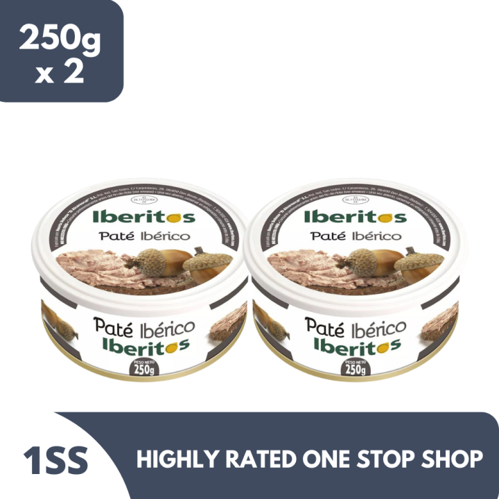Iberitos Pate Iberico 250g x 2 | Lazada PH