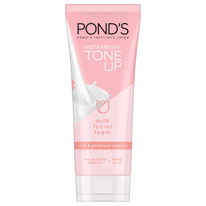Ponds Instabright Tone Up Milk Facial Foam - 100 gram | Lazada Indonesia