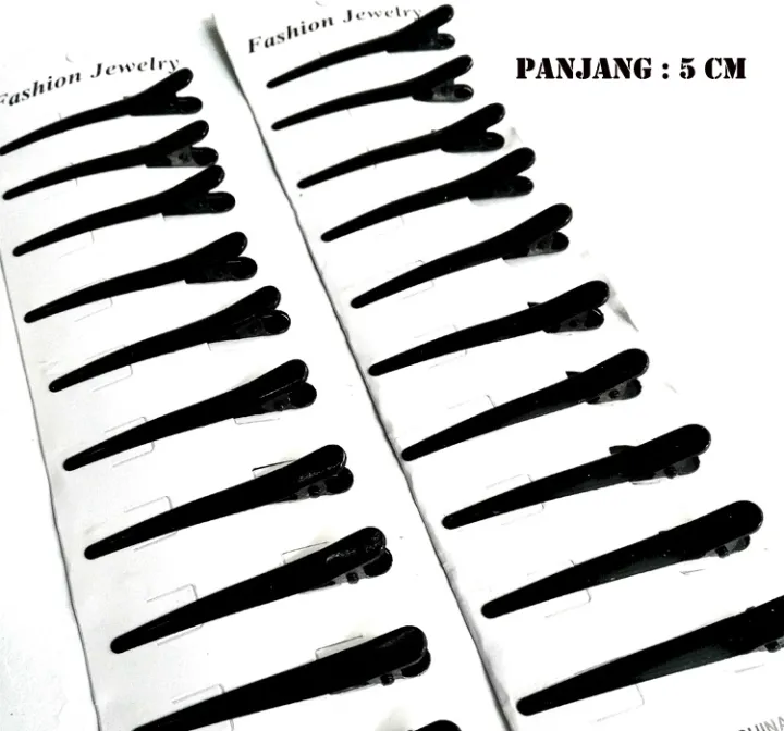 Jepit Bebek Besi Hitam 5 cm Per 1 pack ( isi 10 pcs ) | Lazada Indonesia