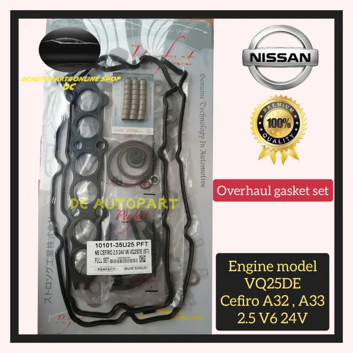 NISSAN CEFIRO A32 A32 A33 2.0 2.5 V6 24V VQ25DE ENGINE TOP OR FULL ...