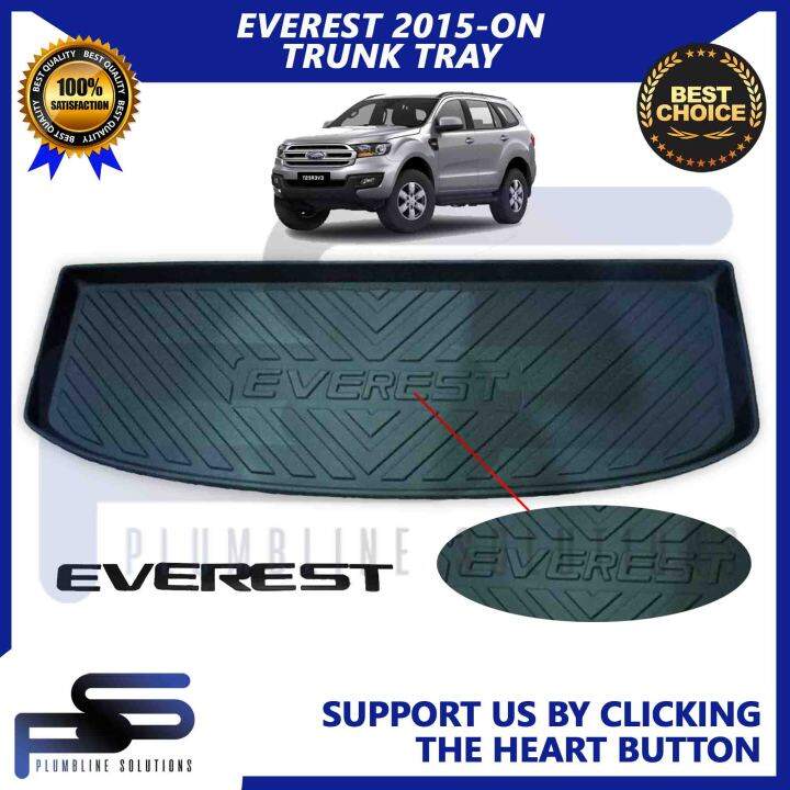 Trunk Tray for Ford Everest Trunk Tray 2015 2016 2017 2018 2019 2020 2021 2022 Onwards OEM Cargo ...