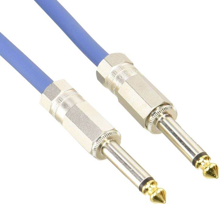 LIVELINE Japan LE-STAGE Series Cable 3m (Straight), BLUE Guitar Cable ...