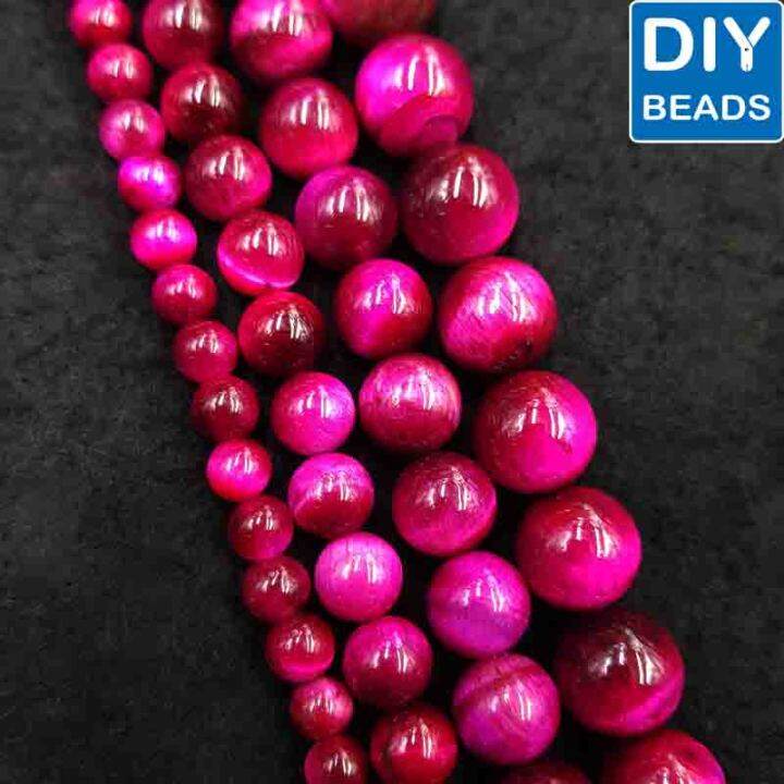 Semi-Precious Stone Magenta Tiger's Eye | Lazada PH