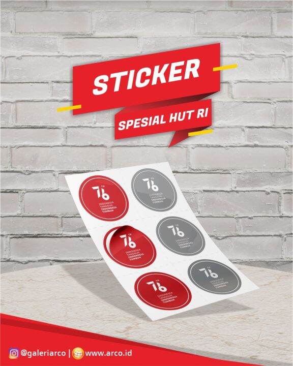 CUTTING STICKER 17 AGUSTUS SPESIAL HUT RI KE 75 HARI KEMERDEKAAN ...