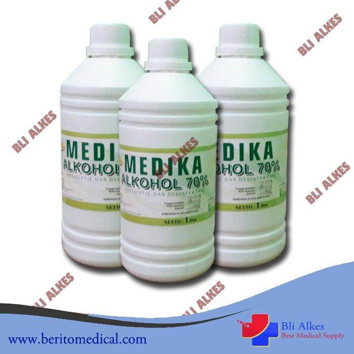 Alkohol Medika 70% 1 Liter Alkohol 70% Medika Alcohol 70% Medika ...